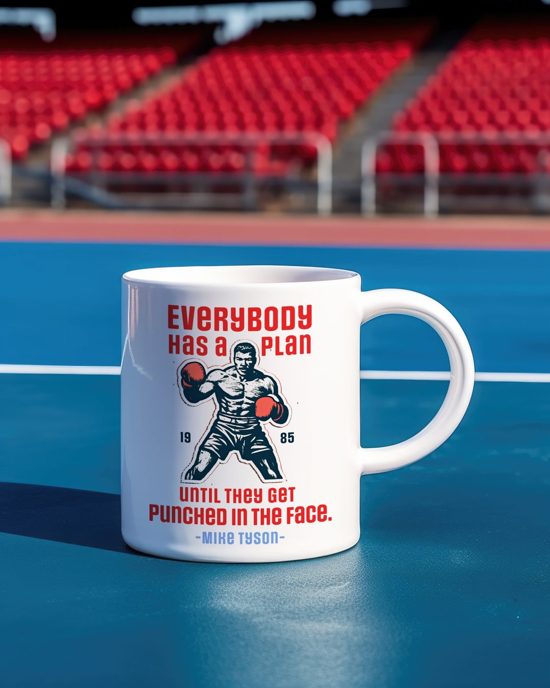 Mike Tyson Quote Mug Funny Boxing Wisdom UFC MMA Fighting - Etsy