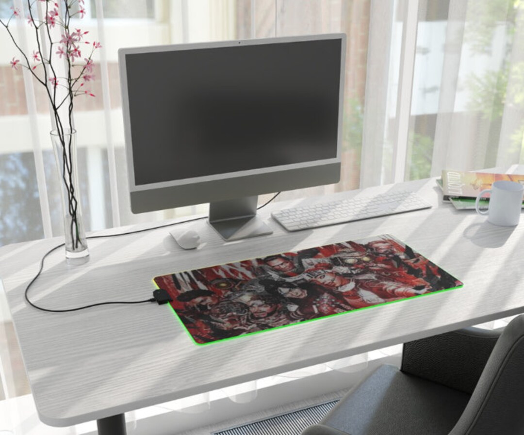 Custom LED Gaming Mouse Pad: Unleash Your Gaming Ambience - Etsy