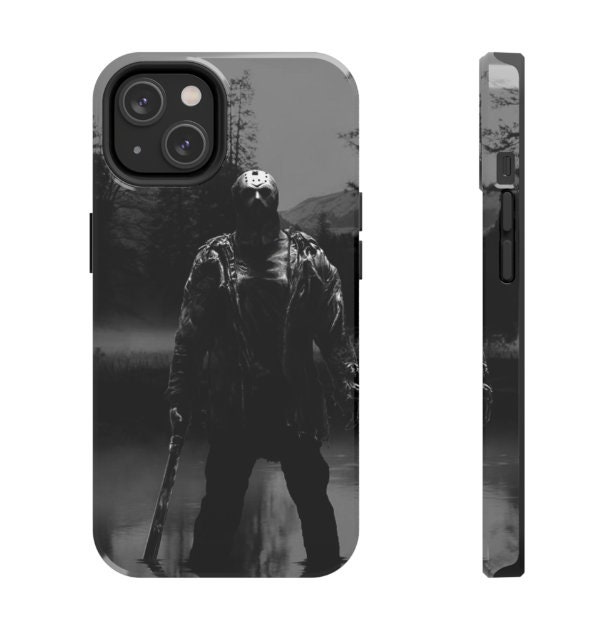 Friday the 13th Jason Voorhees Phone Case, Horror Movie iPhone Cover ...