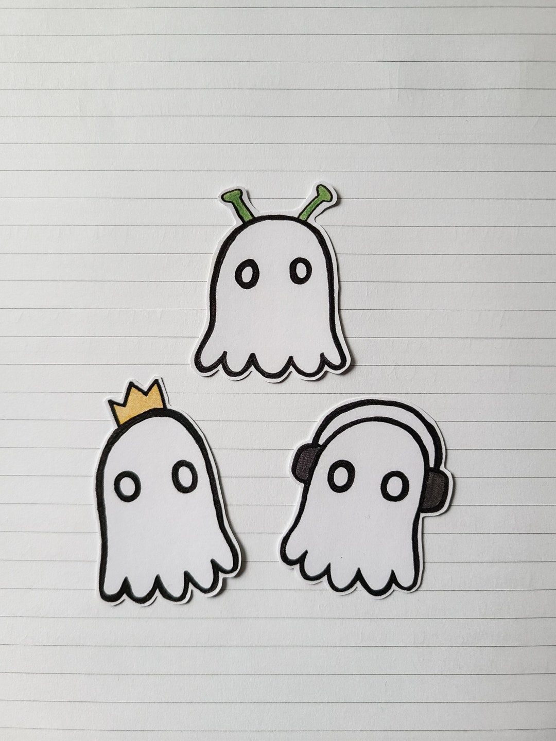 Ghost Friends Sticker Pack - Etsy