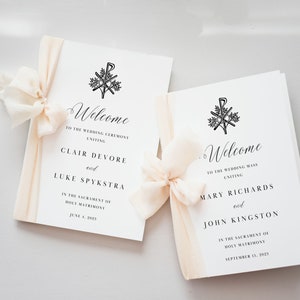 Catholic Wedding Program Template Explains Catholic Wedding Full ...