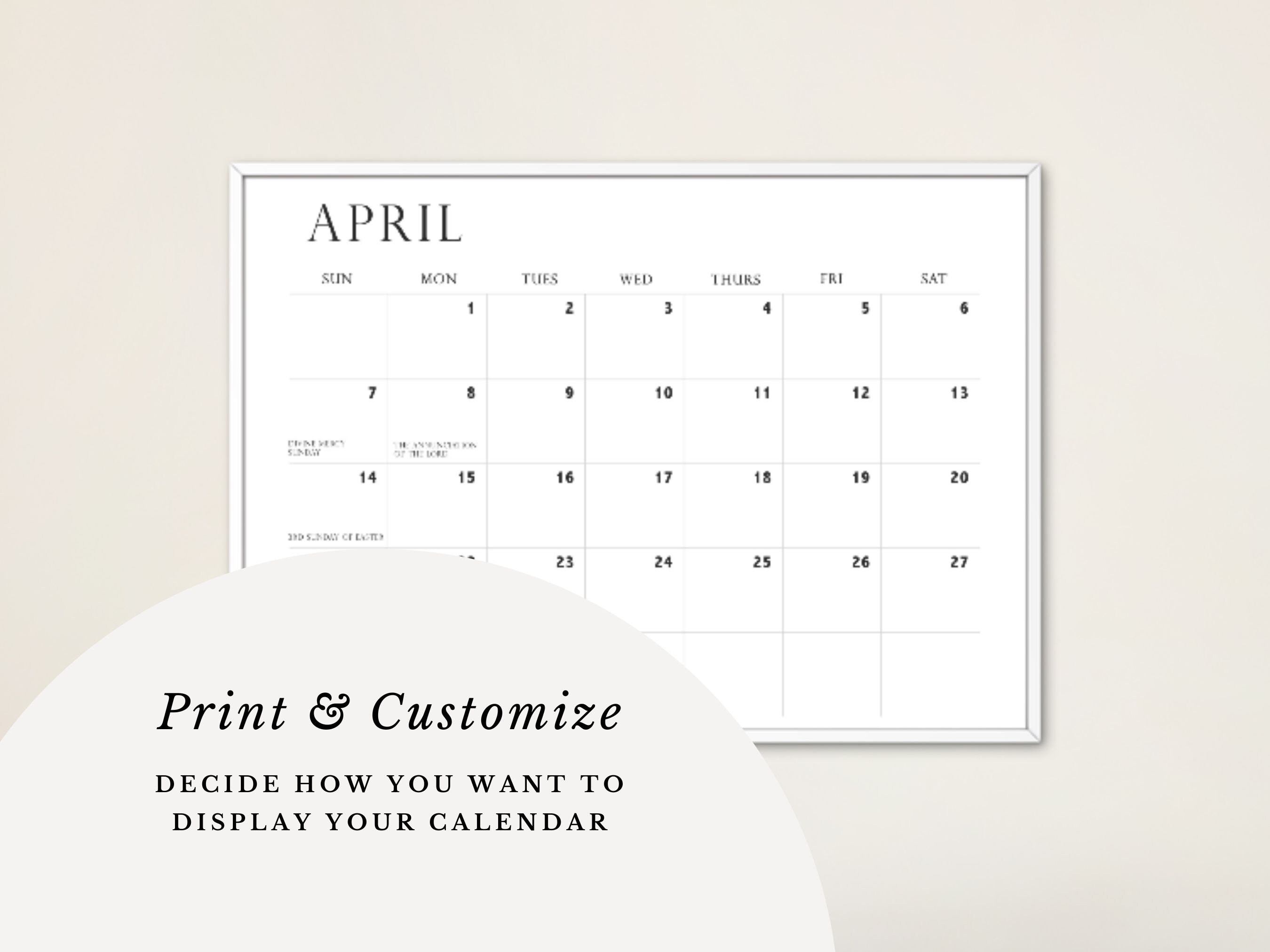 2024 Catholic Liturgical Calendar, Printable Calendar With Holy Days of ...