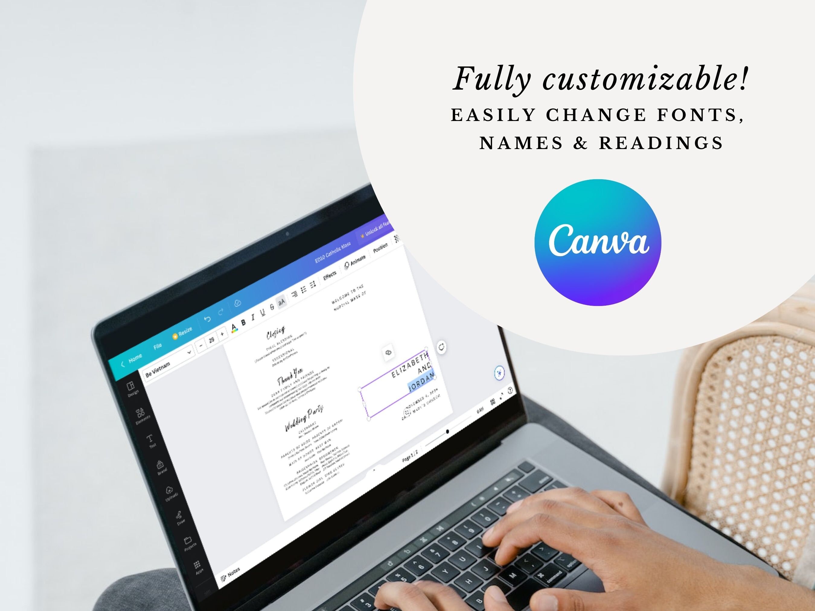 Catholic Wedding Program Catholic Nuptial Mass & Catholic Wedding ...