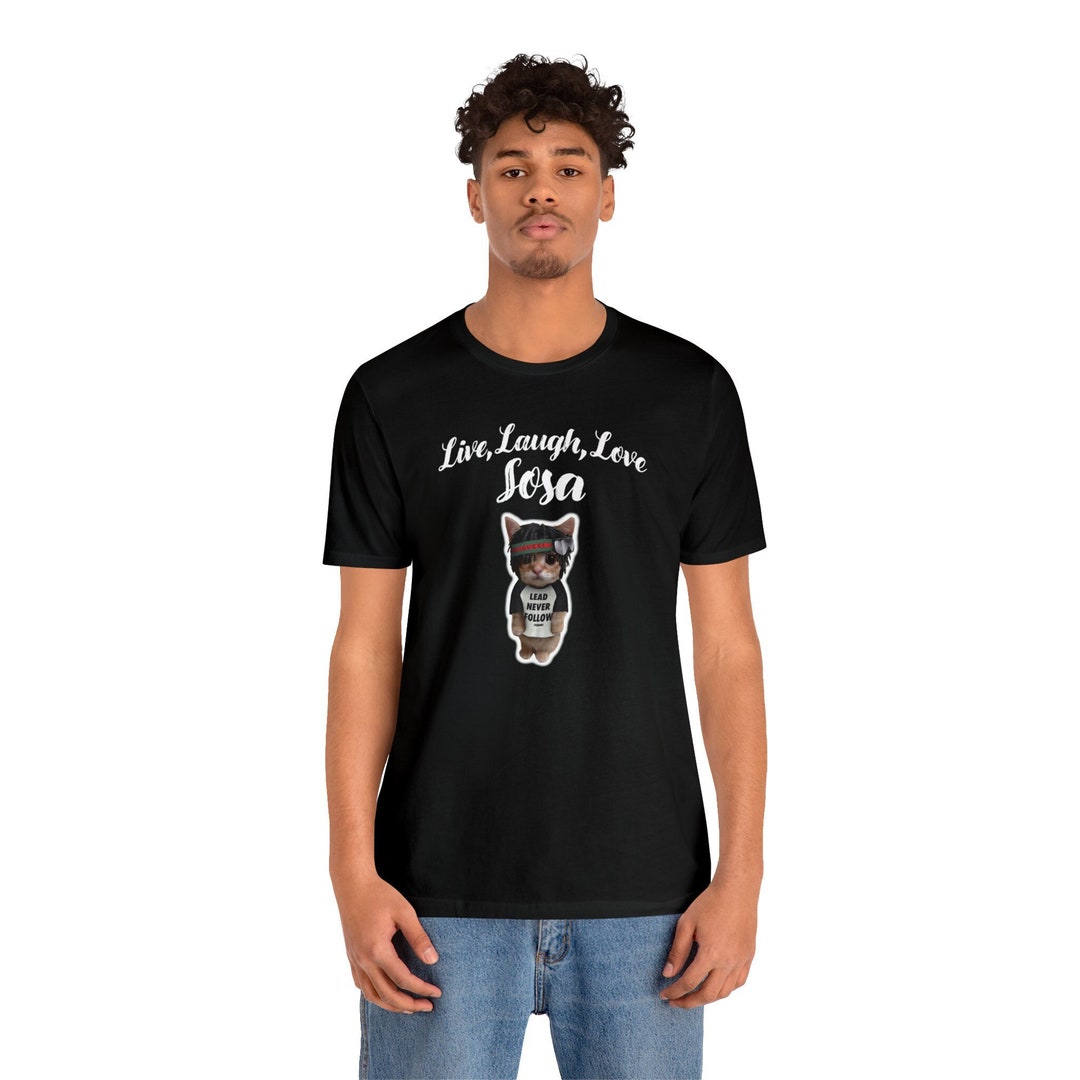 Live Laugh Love Sosa Funny Cat Shirt, Chief Keef Cat Shirt, Cat Lover ...