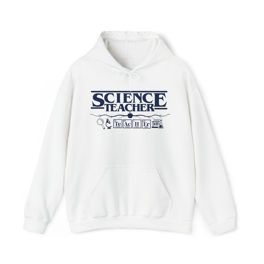Science Teacher Biology Chemistry Physics | Unisex Hooded Hoodie ...