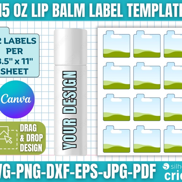 Chapstick Labels - Etsy