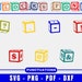 Blocks Font SVG Toy Blocks Font SVG Alphabet Blocks SVG Toy Block Block ...