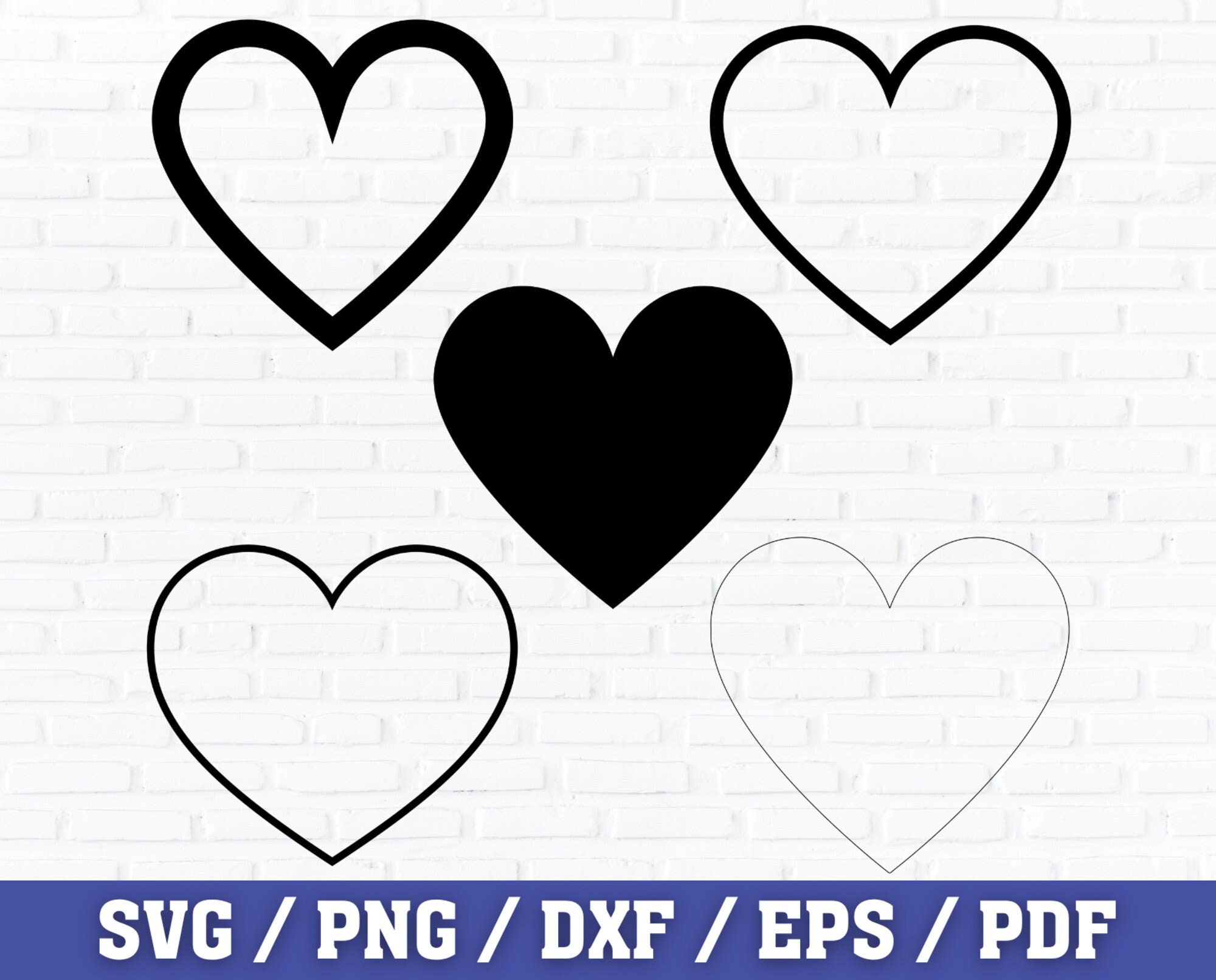 Solid Heart Clipart