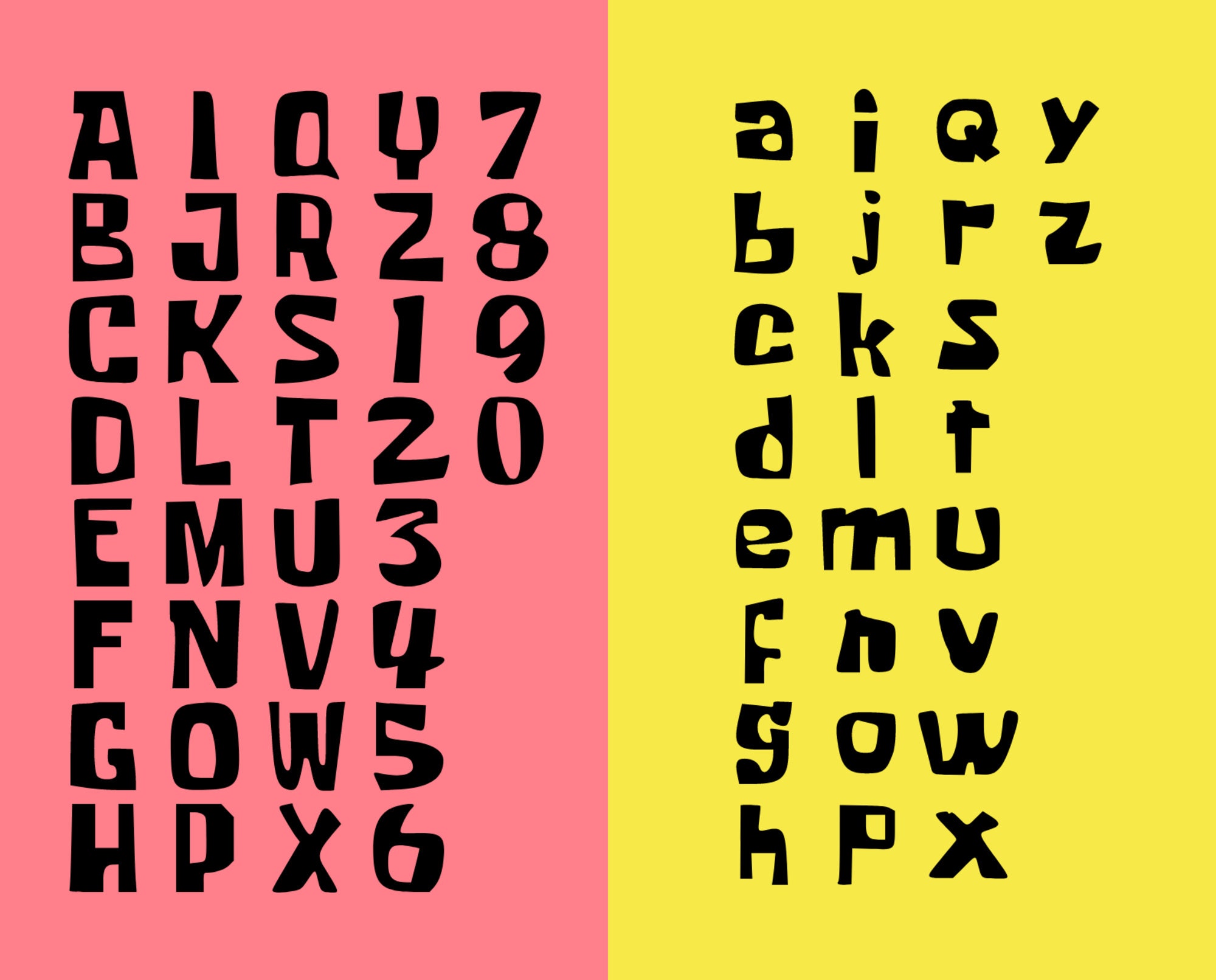 Sponge Font Cartoon Font Sponge Alphabet Sponge Letters - Etsy