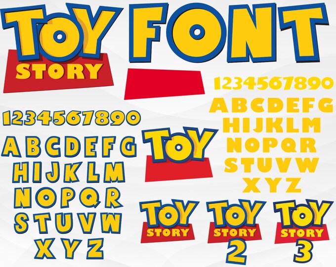Printable Toy Story Alphabet / Instant Download/ Printable - Etsy Canada
