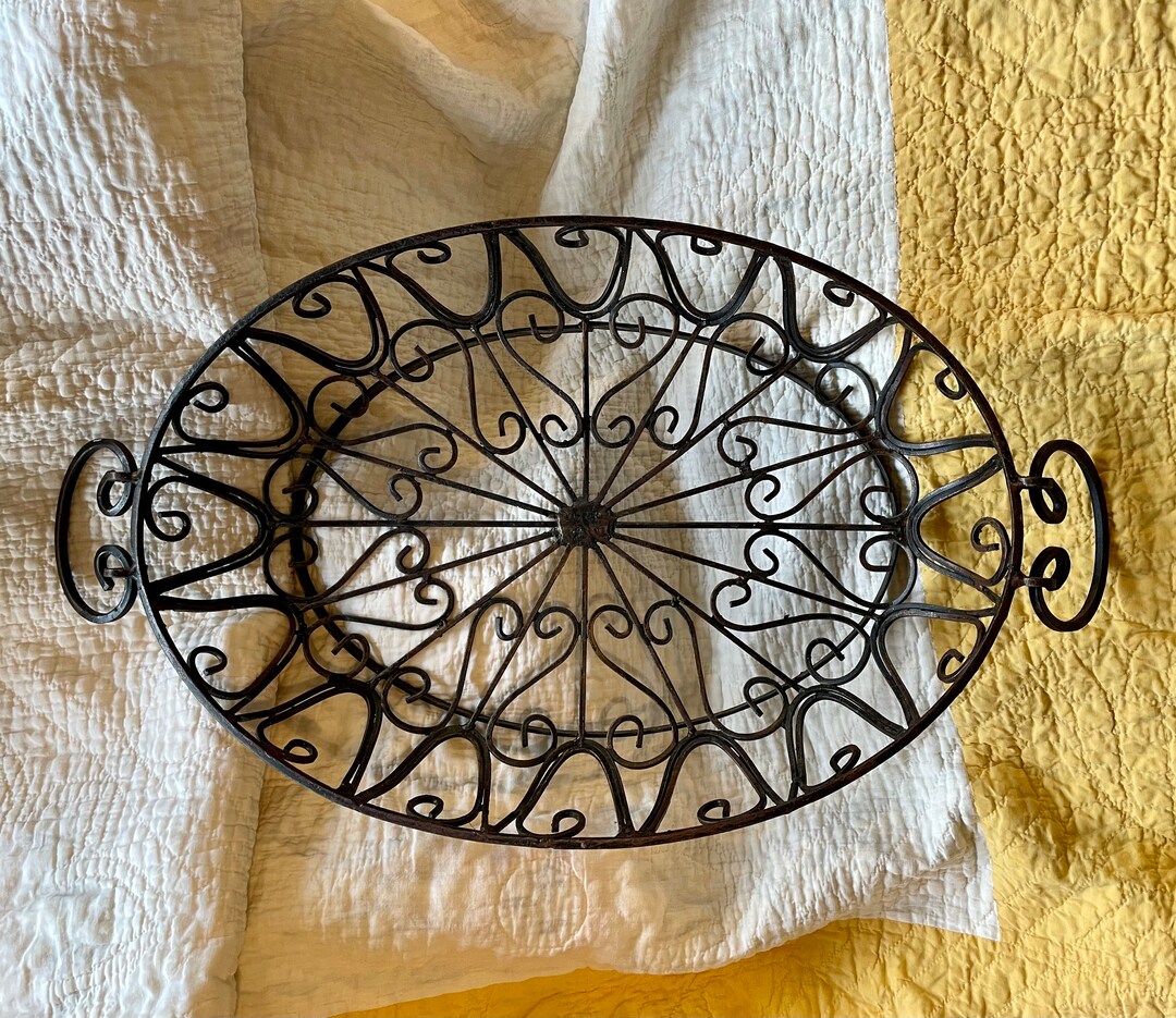 Decorative Wire Metal Basket - Etsy