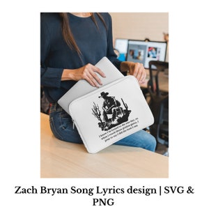 Zach Bryan SVG and PNG Digital Download, Cowboy Tees, Cowgirl Tees ...