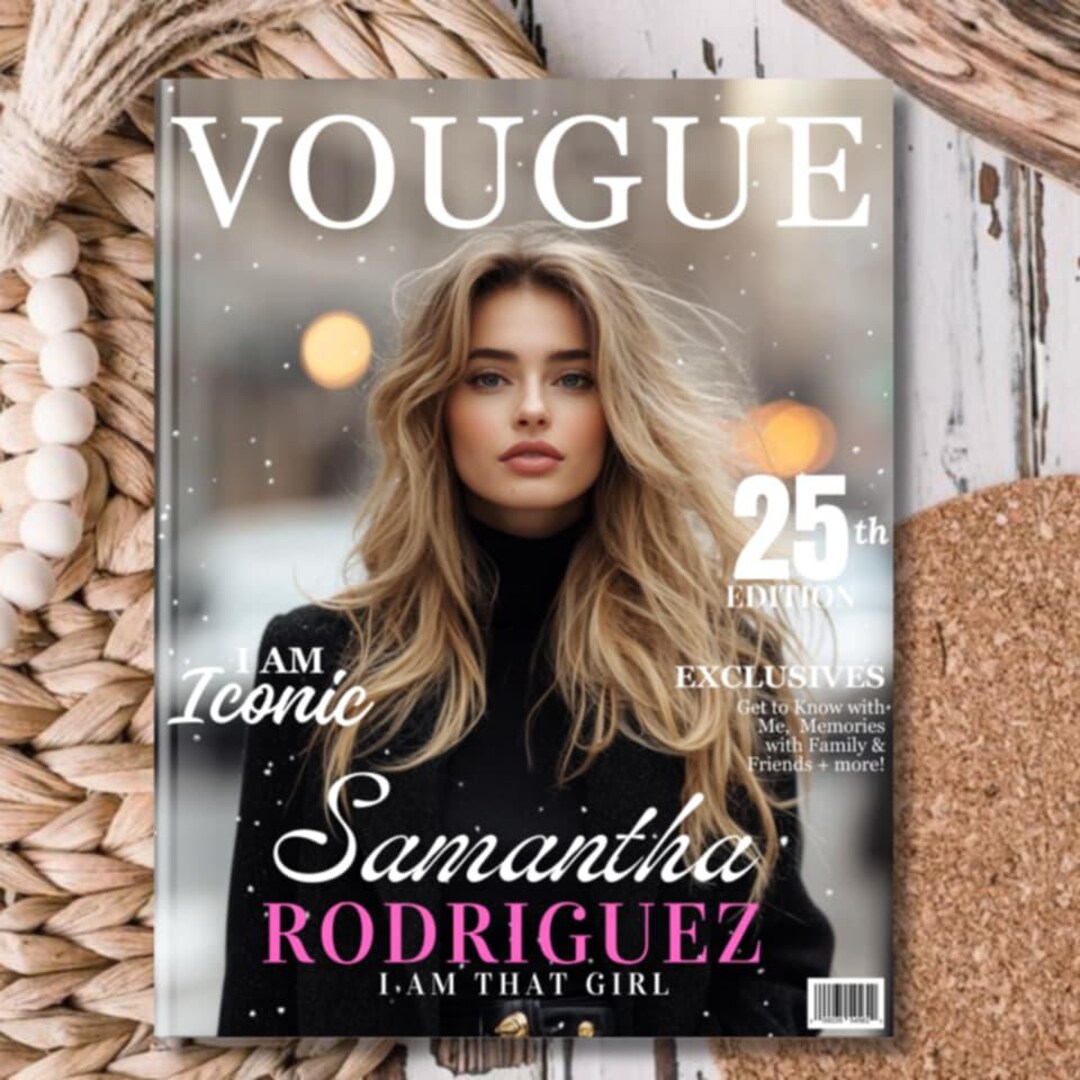 Personalized Magazine, Year in Review Magazine, Birthday Magazine for ...