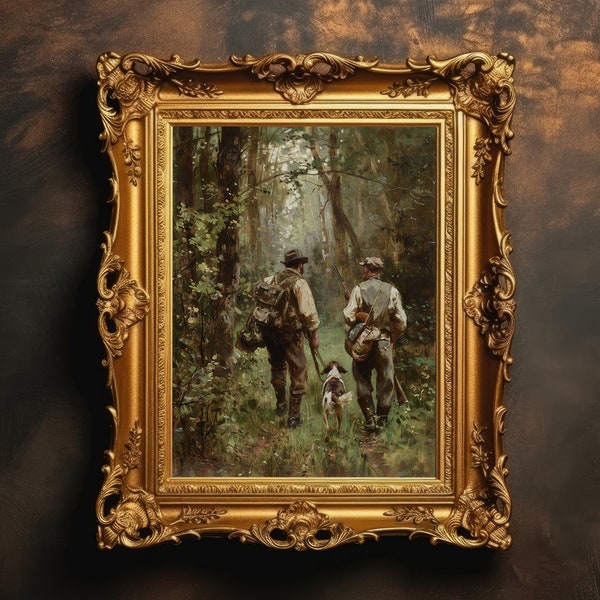 Vintage Hunting Prints - Etsy