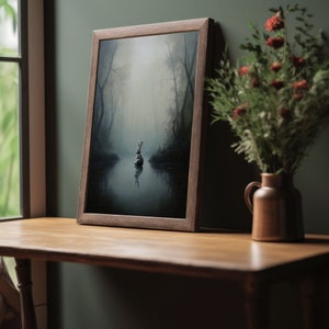 Rabbit in Woods | Horror Goth Art, Dark Cottagecore, Dark Academia ...