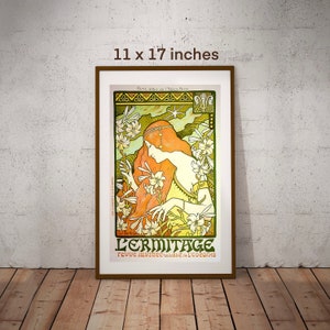 Ethereal Victorian Floral Antique Illustration “l’ermitage”, Paul ...