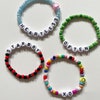 The Weeknd Starboy and Stargirl Bracelets, Customizable Beaded Bracelet ...