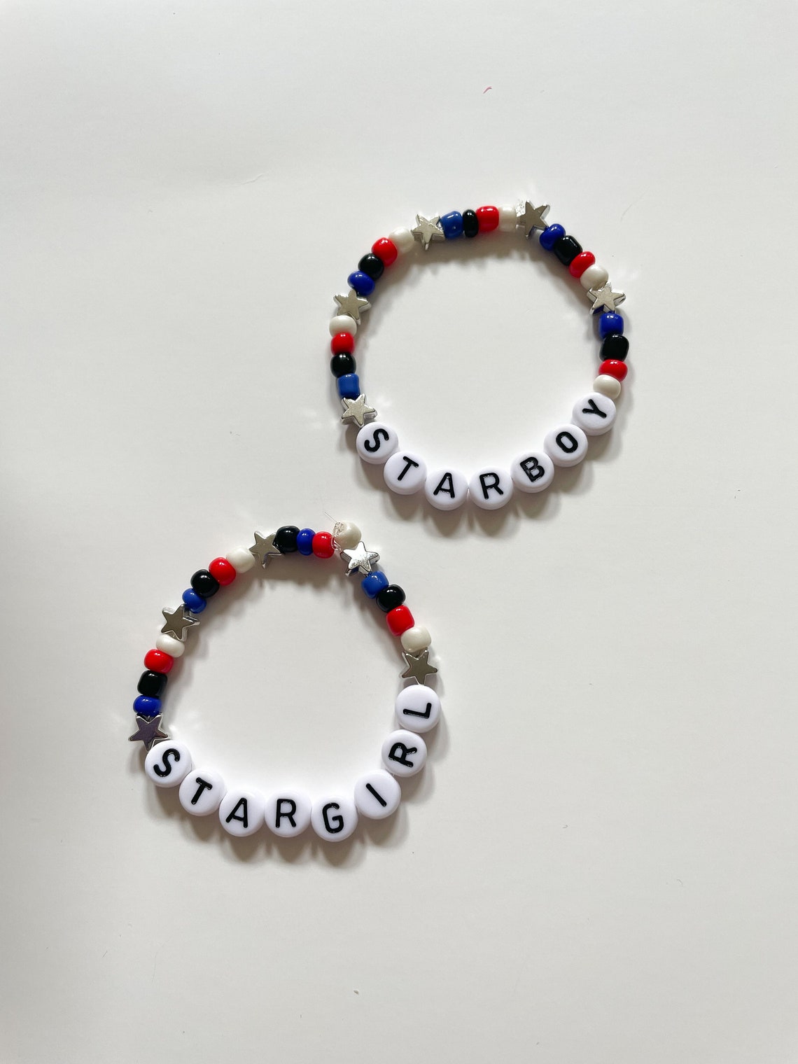 The Weeknd Starboy and Stargirl Bracelets Customizable Beaded - Etsy