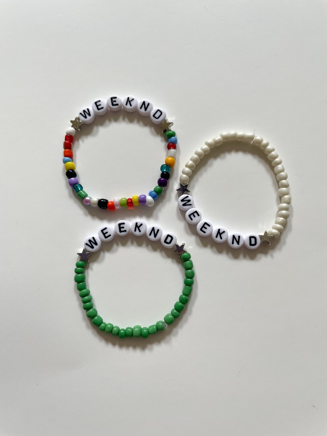 THE WEEKND Customizable Beaded Bracelets, After Hours Dawn FM, Weeknd ...