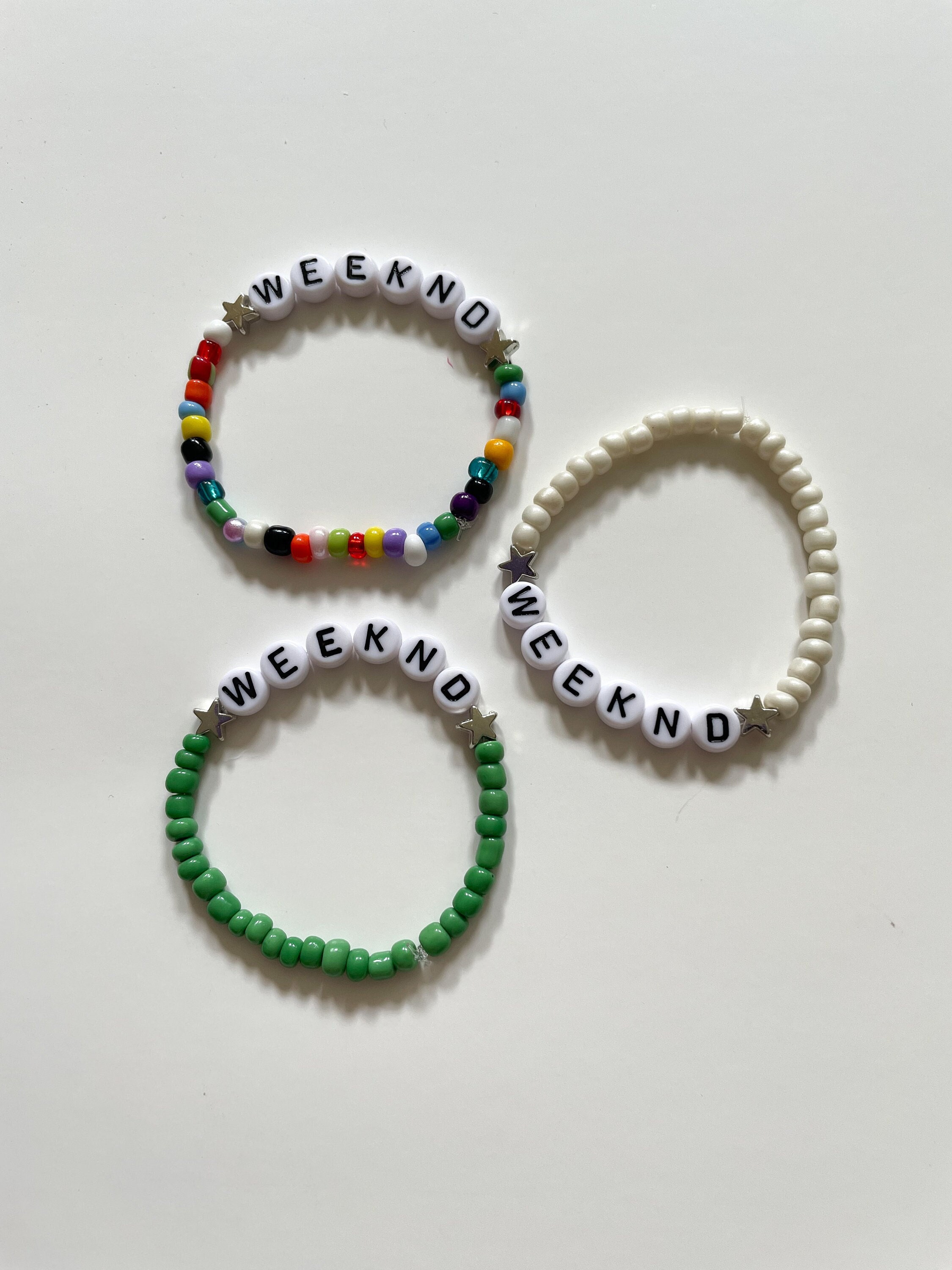THE WEEKND Customizable Beaded Bracelets, After Hours Dawn FM, Weeknd ...