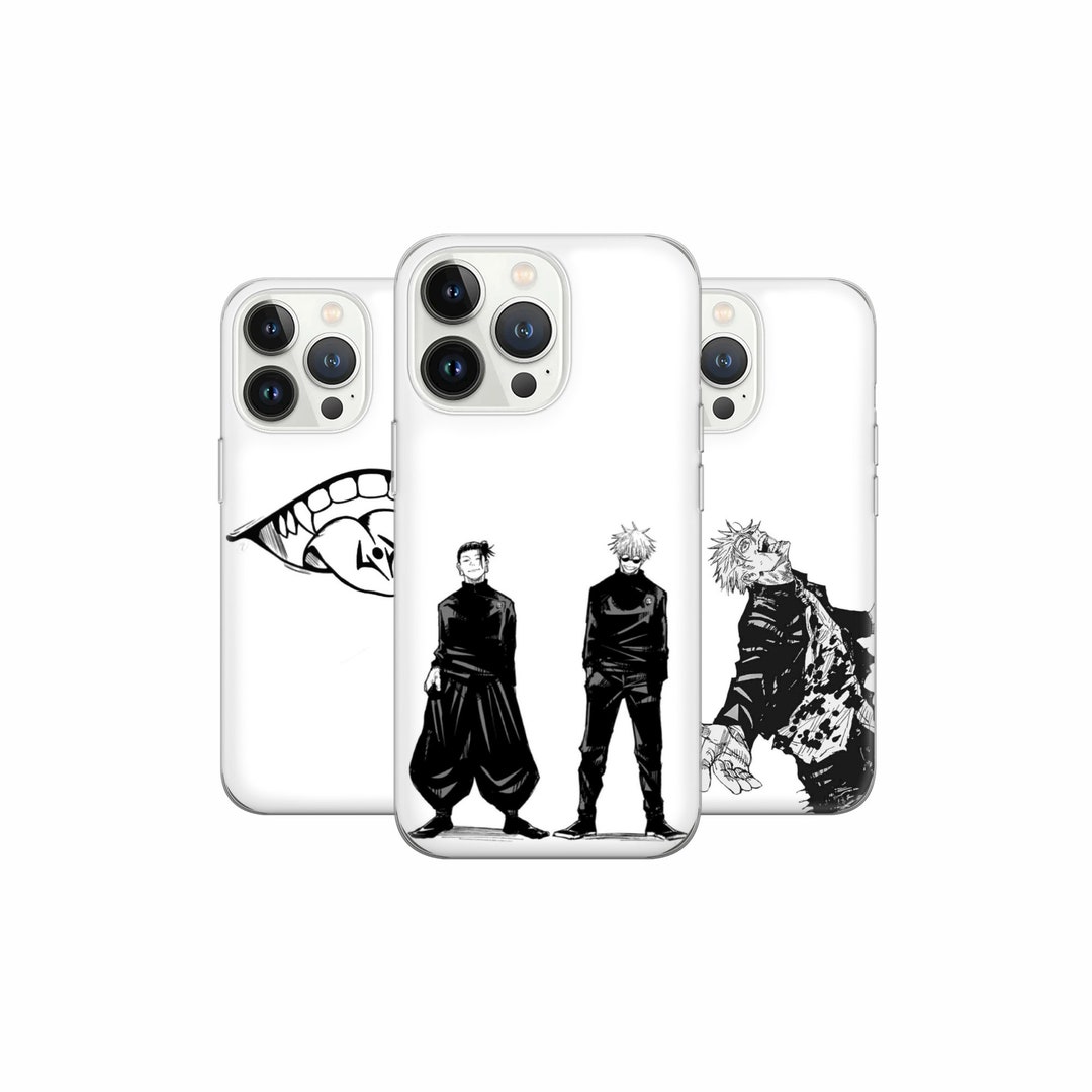 Jujutsu Kaisen Phone Case Gojo Cover for iPhone 16 15 14 13, Samsung ...