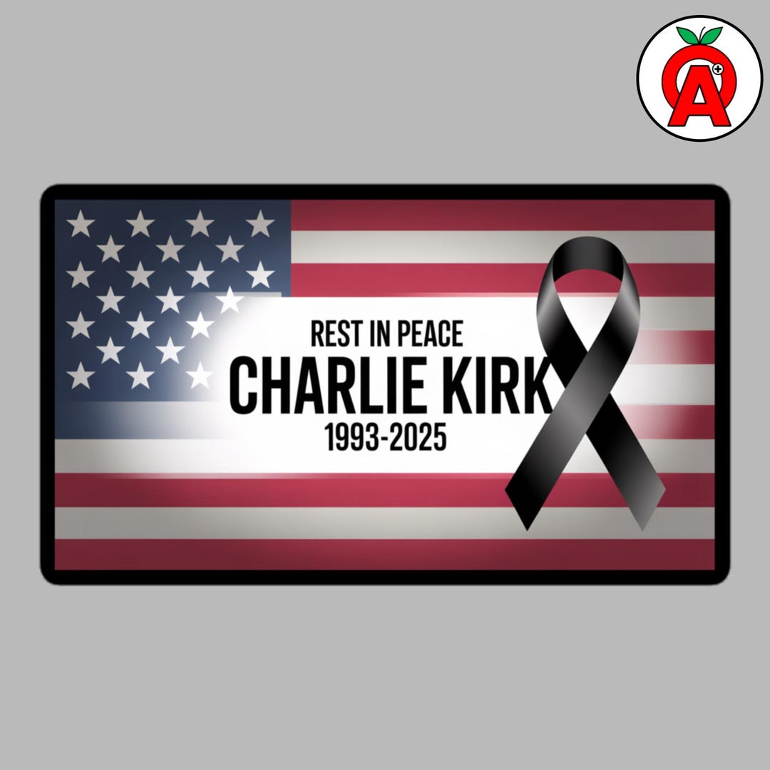In Memoriam Sticker, Vinyl Bubble-free Sticker, Patriotic American Flag ...