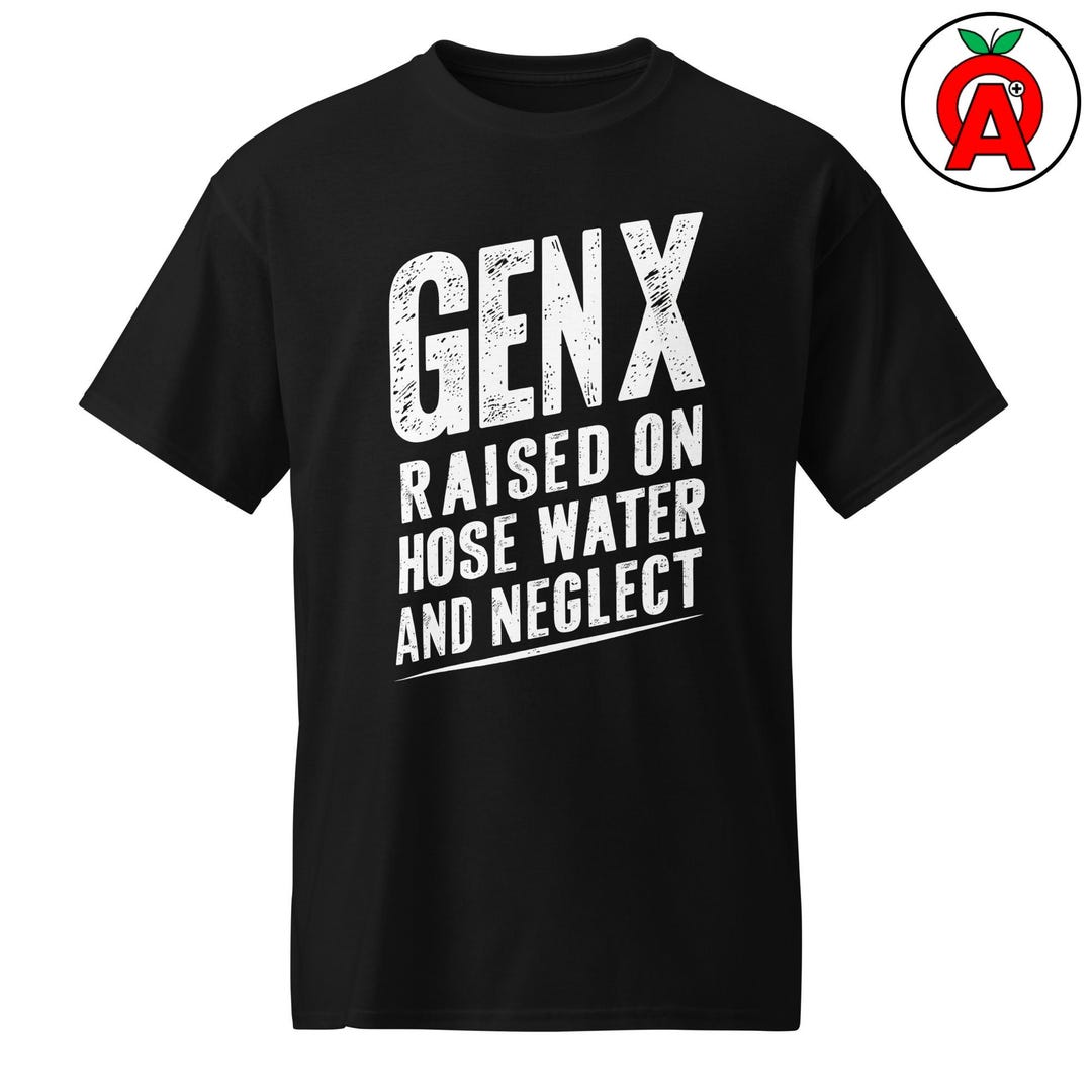 Gen X Nostalgia Graphic Tee, Moisture-wicking Unisex Shirt, Vintage ...