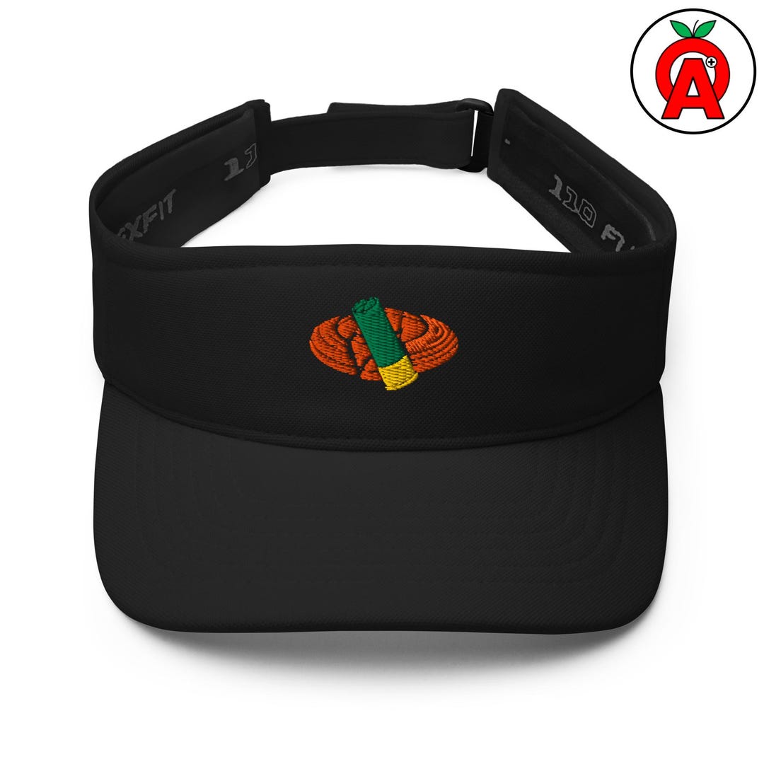 Broken Clay Pigeon, Adult Unisex Embroidered Flexfit Visor, Trap ...