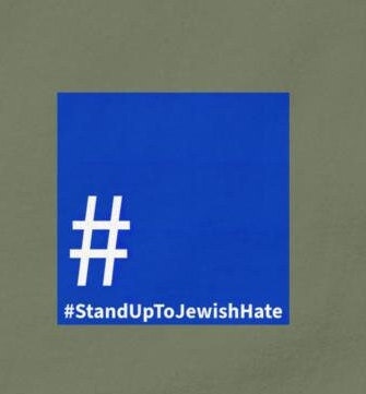 Stand up Against Jewish Hate Blue Square Campaign - Etsy