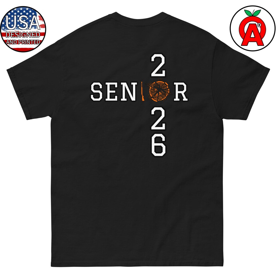 2026 Senior Graduation Trap Skeet Shooter Shirt - Pull Bang Dust ...