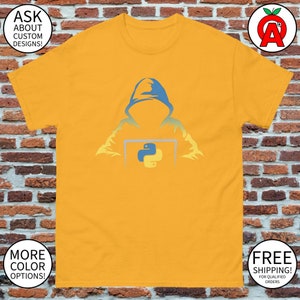 Python Programming Coder T-shirt - Adult Unisex for Programmers Data ...