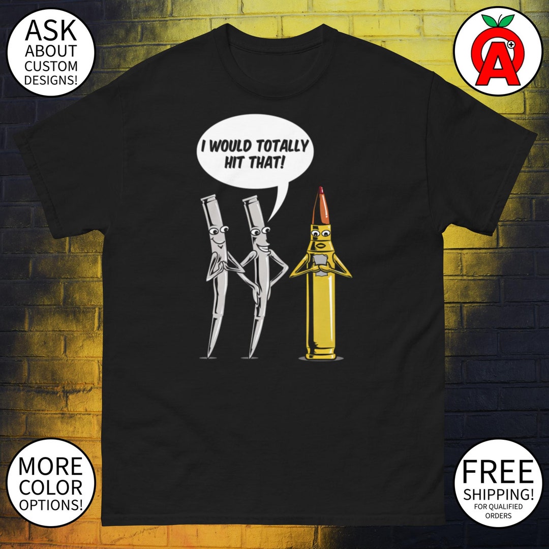 Firearm Enthusiast T-shirt - Humorous and Unique Design - Mens Womens ...