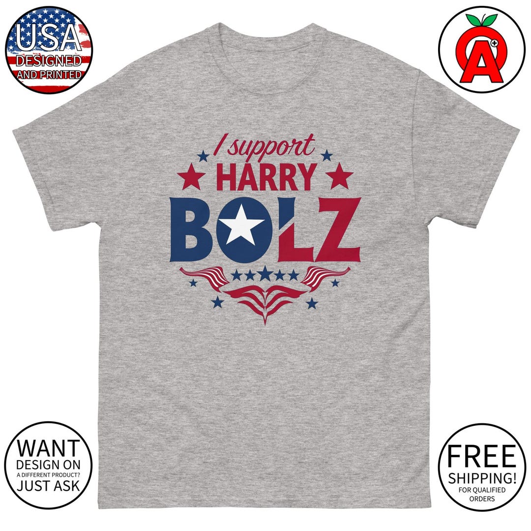 Elon Musk Donald Trump Support Tee I Support Harry Bolz Adult Unisex ...