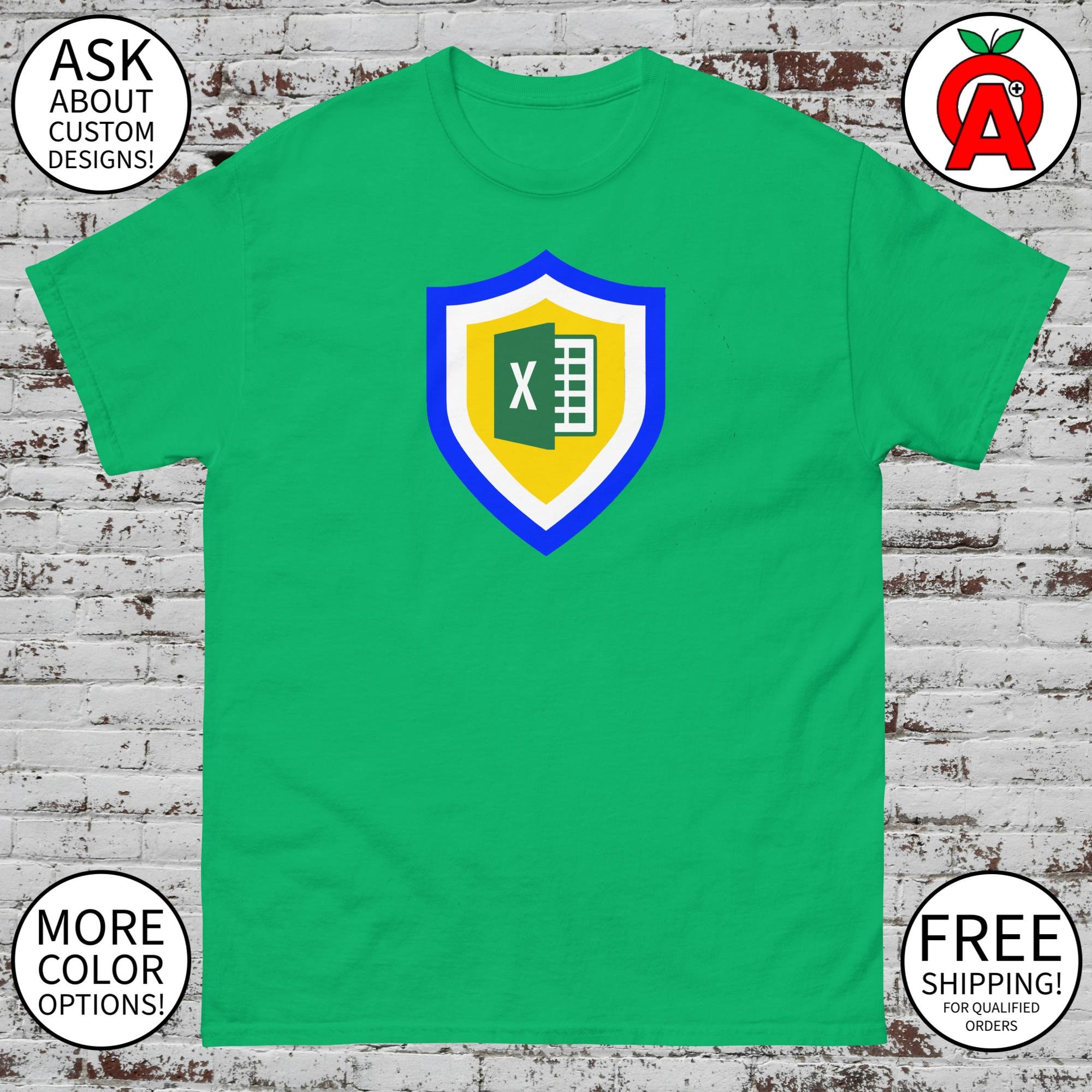 Excel Superhero Emblem Tee Mens Womens Unisex Shirt Official Marvel ...