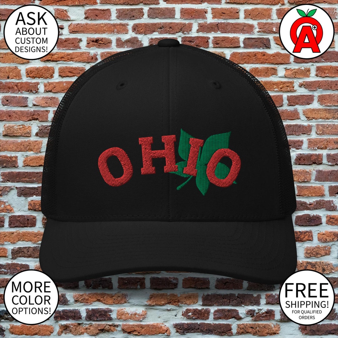 Columbus Ohio Football Hat Custom Embroidered Unisex Adult Cap With ...