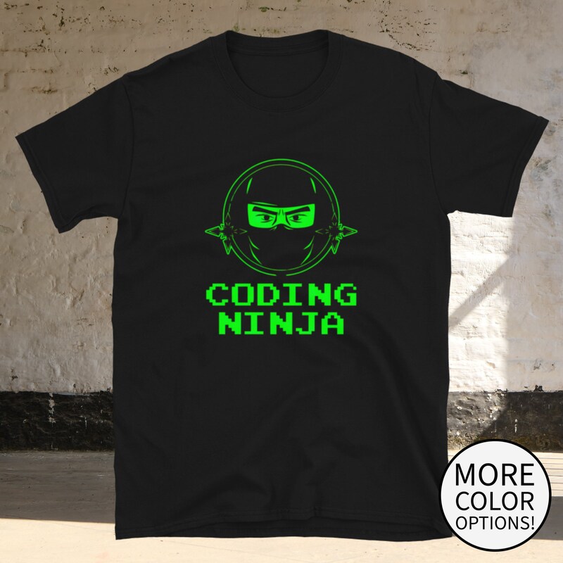 Buy Coding Ninja Tshirt Online In India - Etsy India