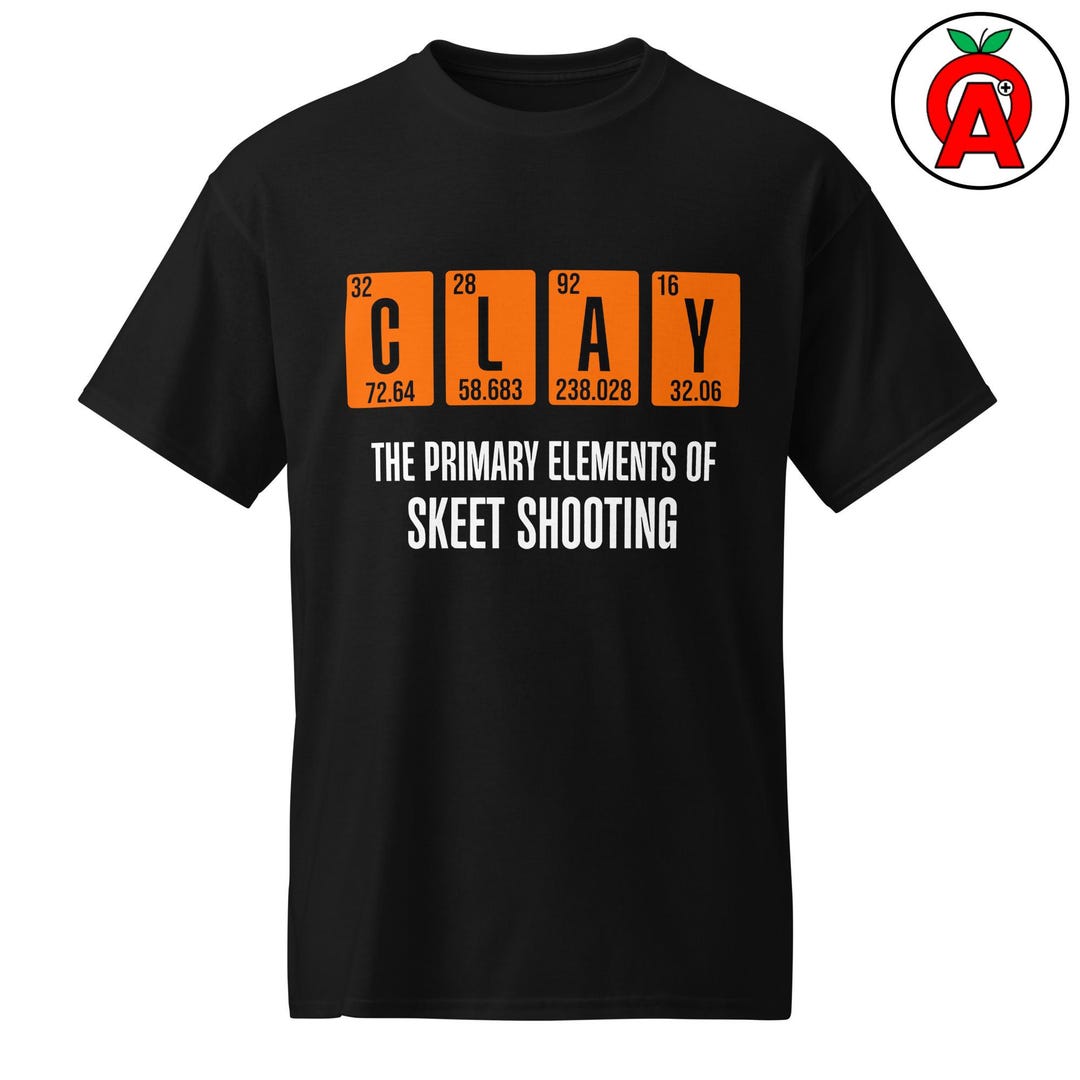 Clay the Primary Elements of Skeet Shooting, Adult Unisex Dryblend T ...