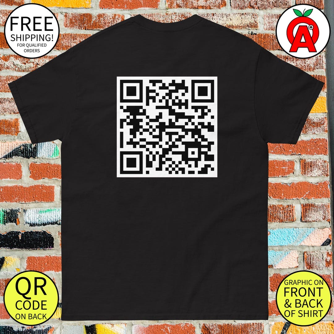 Donald Trump QR Code Dancing Video Interactive T-shirt Adult Unisex ...