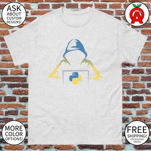Python Programming Coder T-shirt - Adult Unisex for Programmers Data Scientists Analysts ...