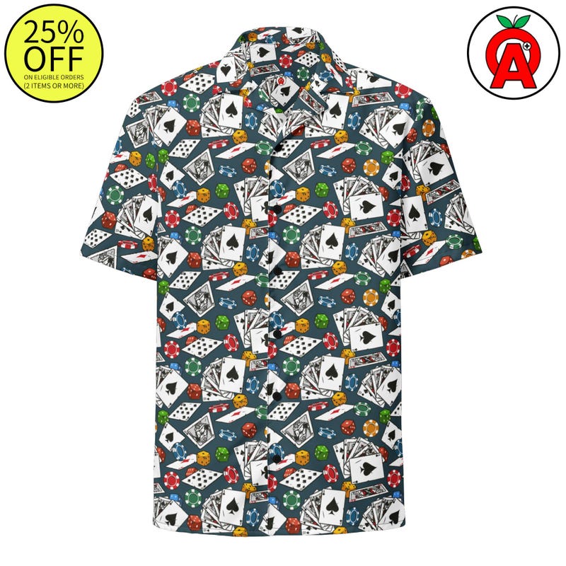 Playing Card Shirts - Etsy Australia