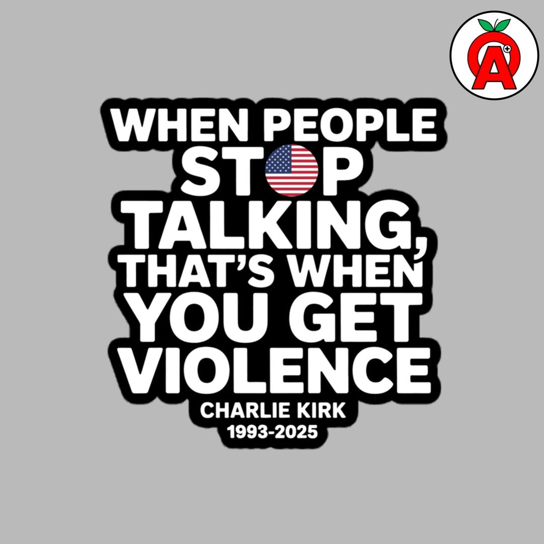 When People Stop Talking That's When You Get Violence Vinyl Bubble-free ...