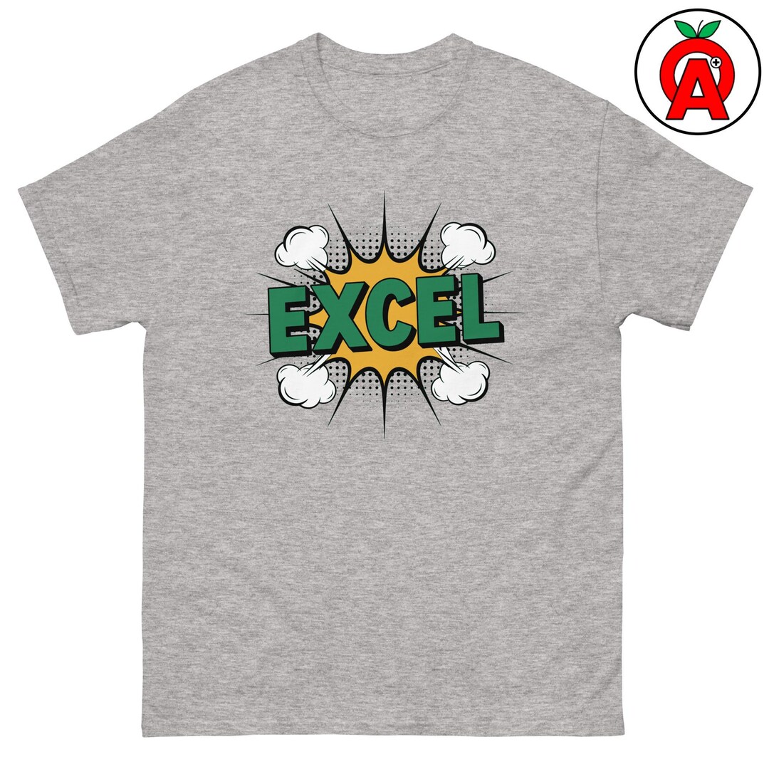 Excel Superhero Spreadsheets Are My Superpower Adult Unisex Shirt ...