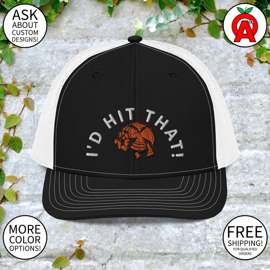 I'd Hit That Clay Pigeon Skeet Trap Shooting Embroidered Funny Dad Hat ...