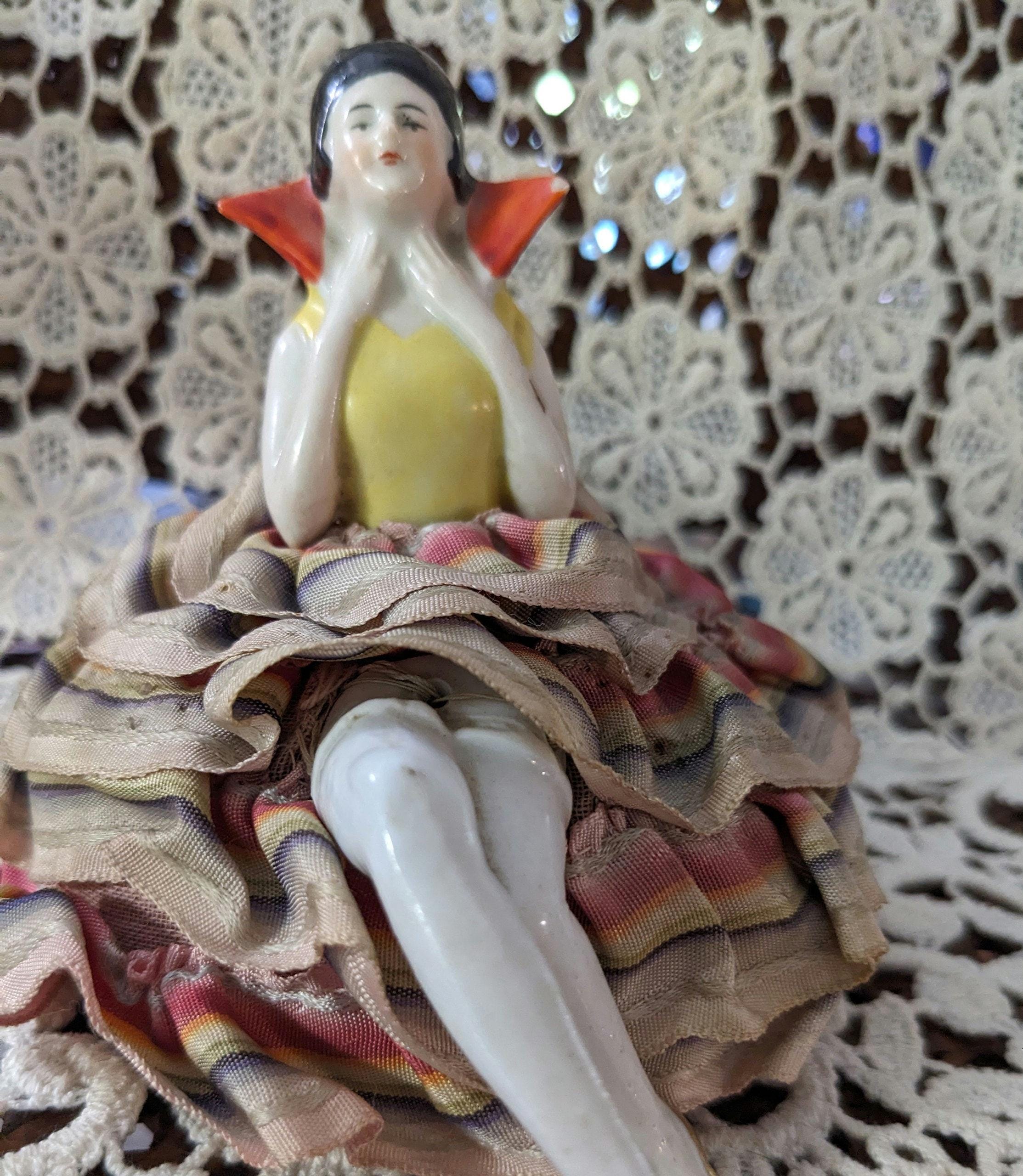 Vintage Half Doll Pincushion - Etsy