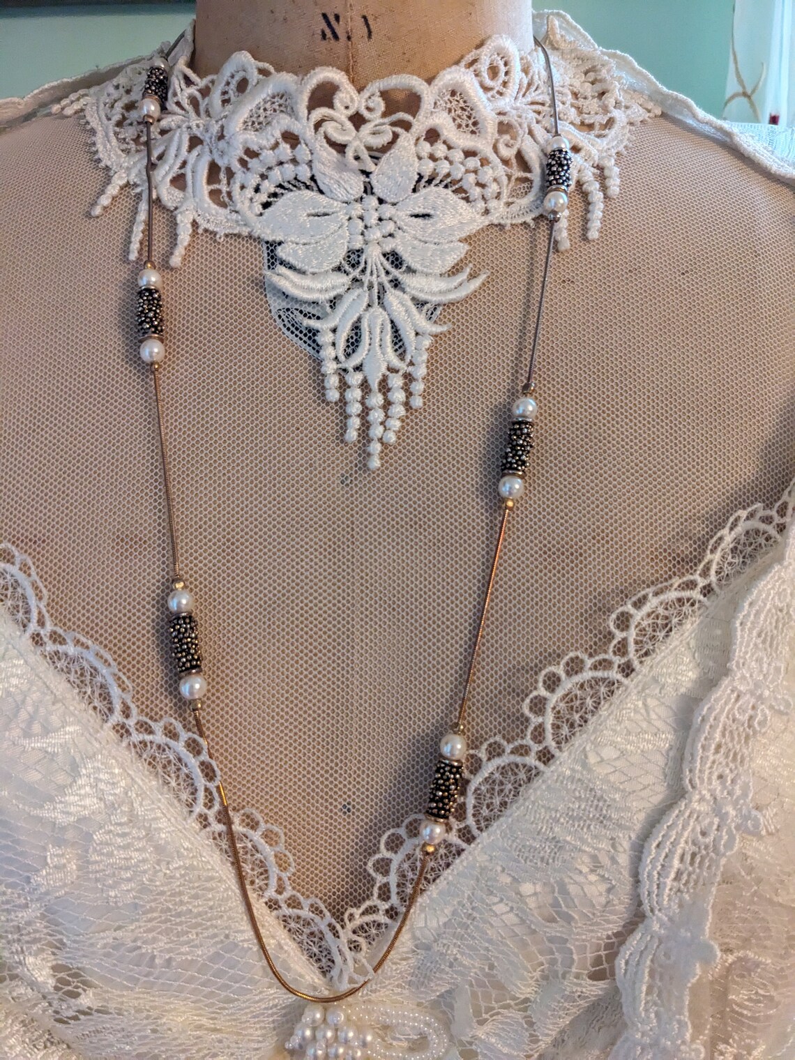 Vintage 1970s Necklace Set. - Etsy