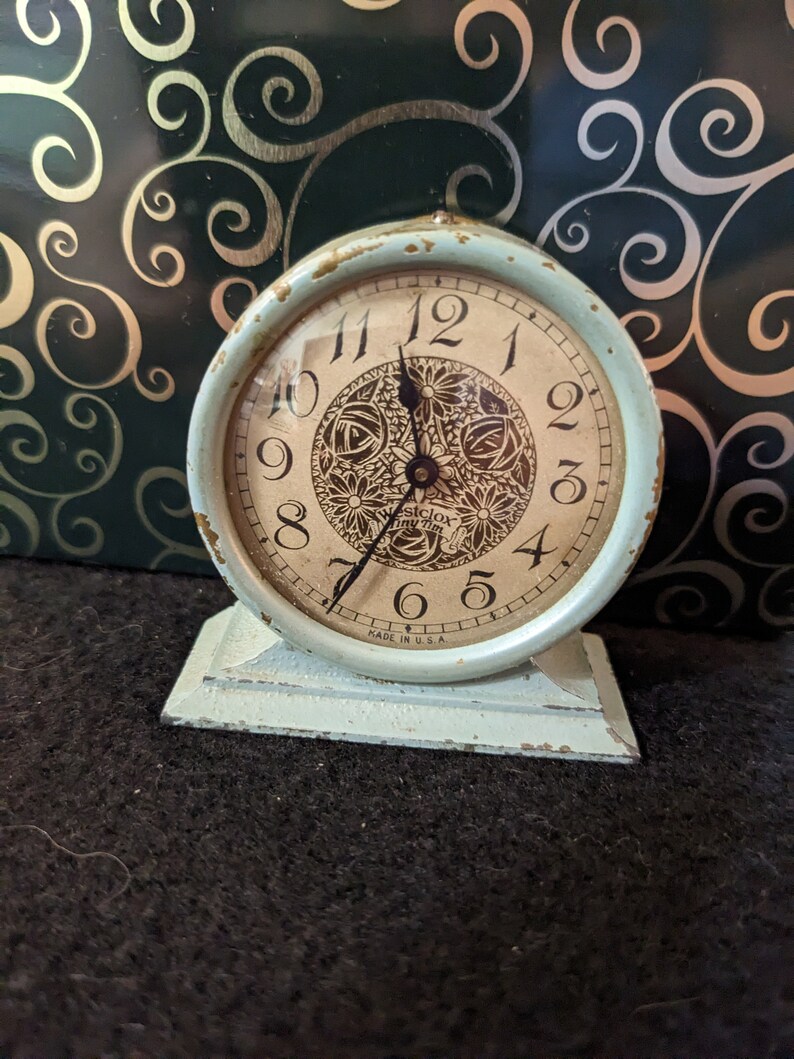 Westclox Tiny Tim 1928 Desk Clock - Etsy