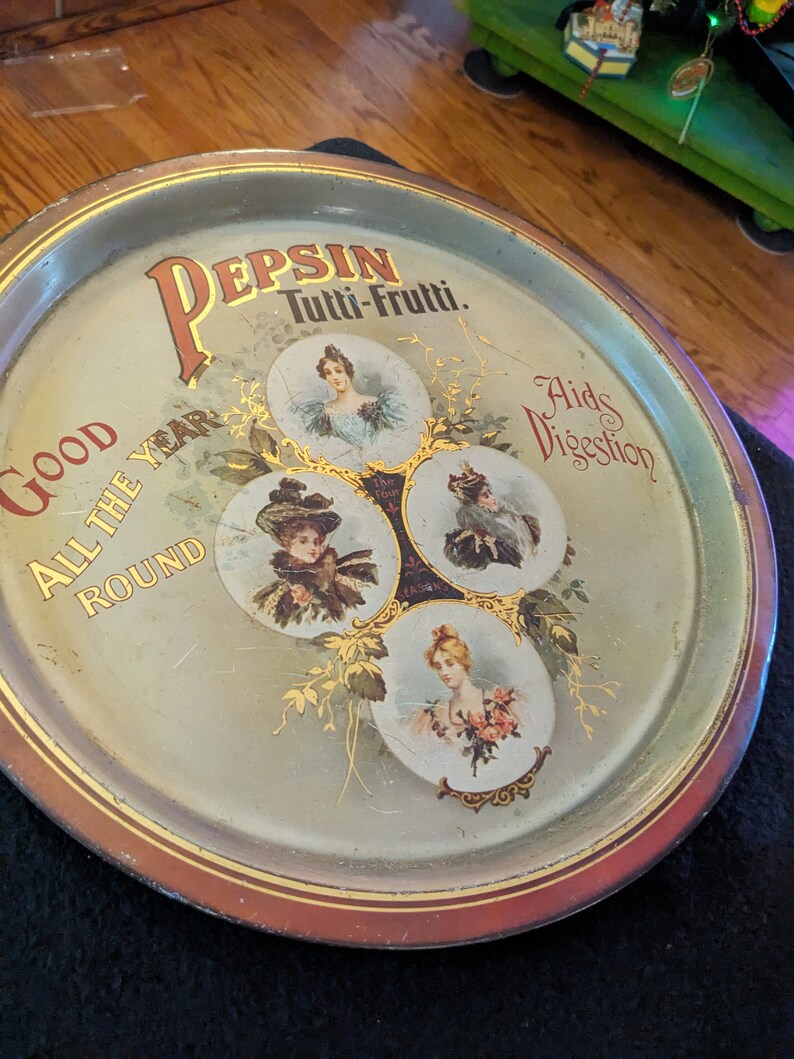 Vintage Advertising Tray - Etsy