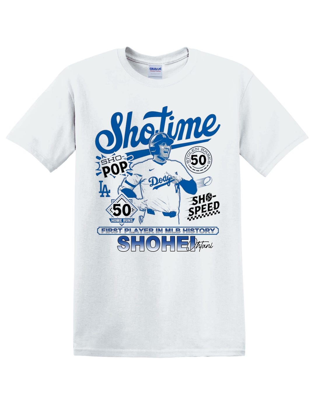 Shohei Ohtani T-shirt Shotime Shirt Sho Pop Tee Sho Speed Long Sleeve ...