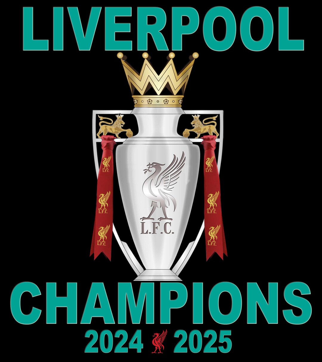 Liverpool Champions T-shirt Design Champion of England 2025 Great ...