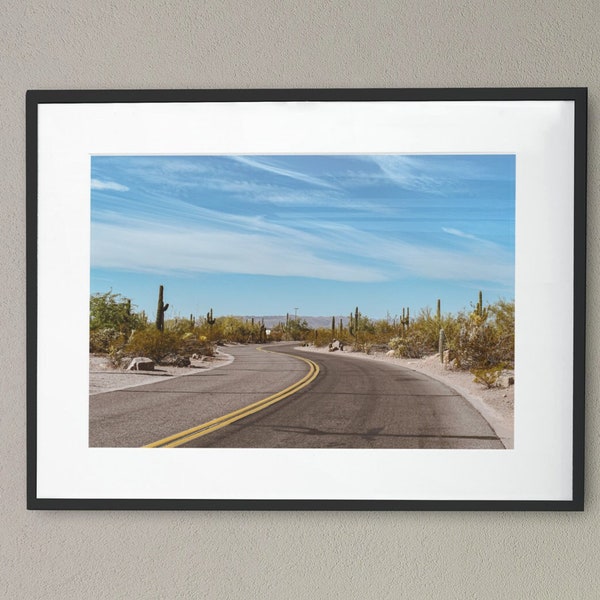 Desert Highway Print - Etsy
